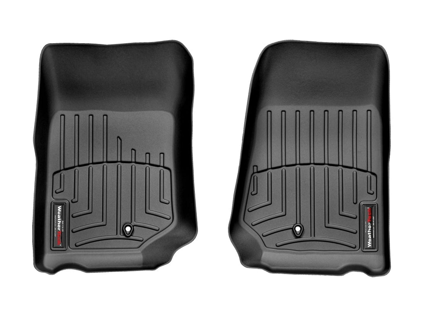 WeatherTech Custom Fit FloorLiners compatible with Jeep Wrangler 2-Door ...