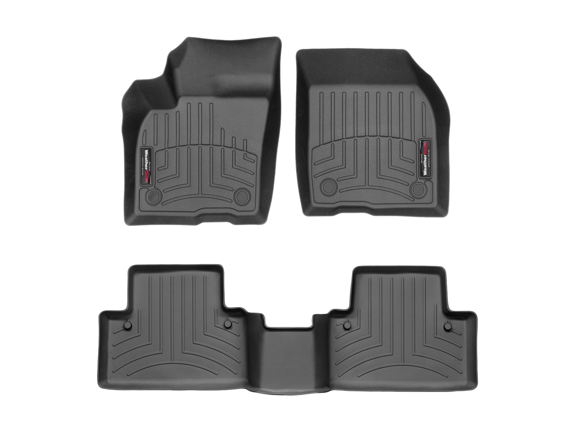 WeatherTech Custom Fit FloorLiners compatible with Volvo V50, S40 - 1st ...