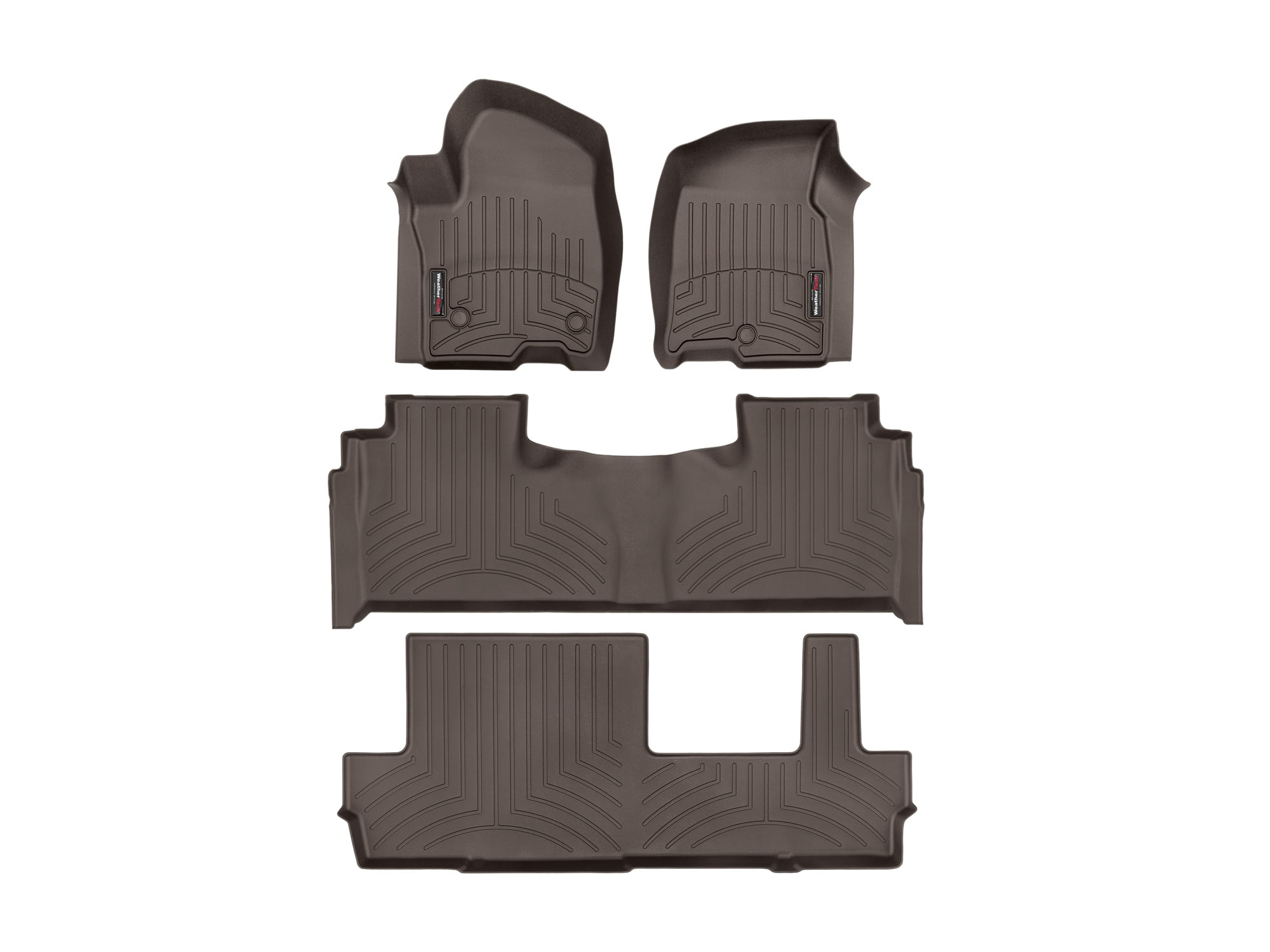 WeatherTech Custom Fit FloorLiners compatible with Yukon XL, Escalade-V ESV, Suburban, Escalade ...