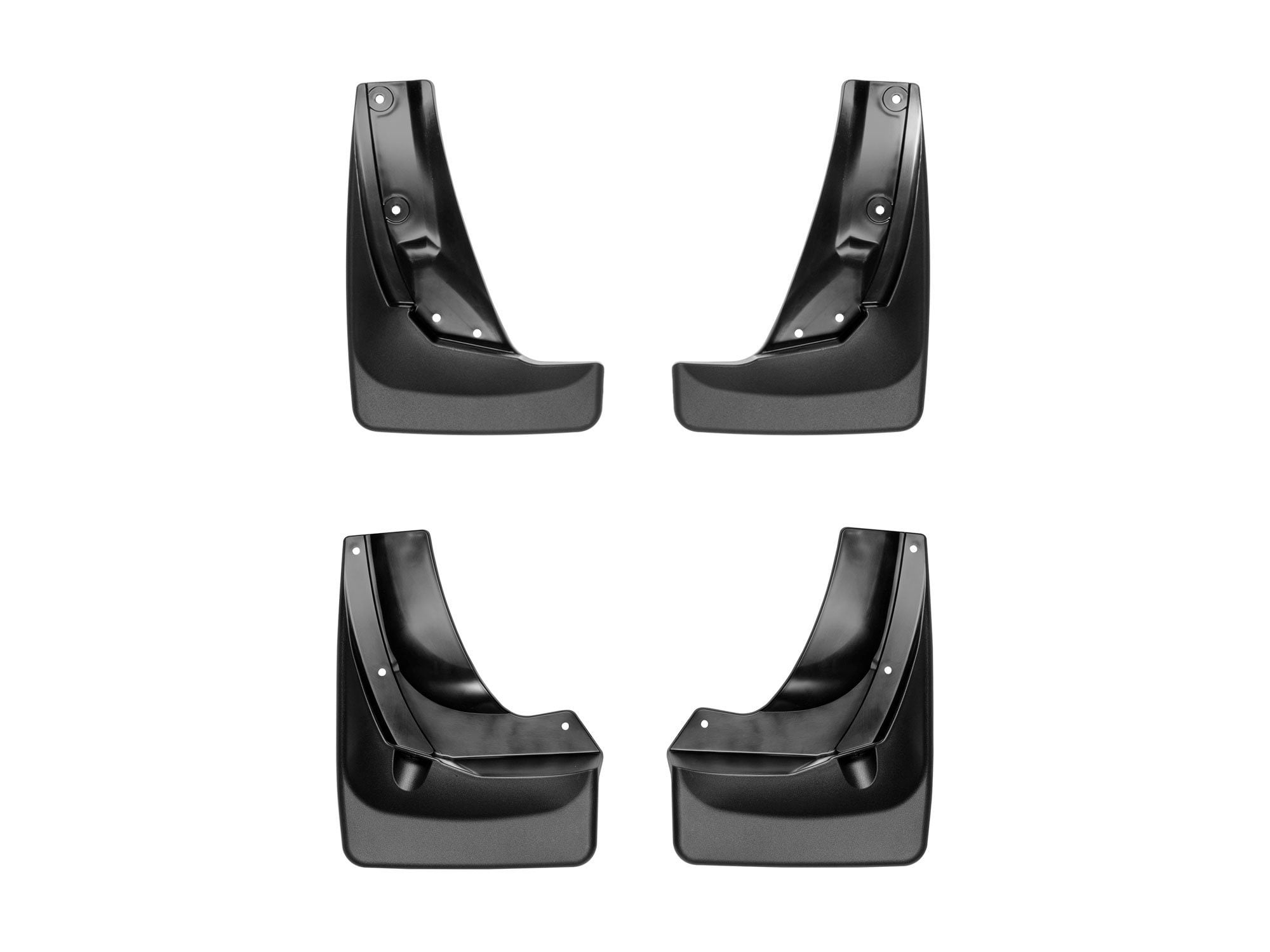 WeatherTech Custom No Drill Splash Guard MudFlaps compatible with 2017 ...