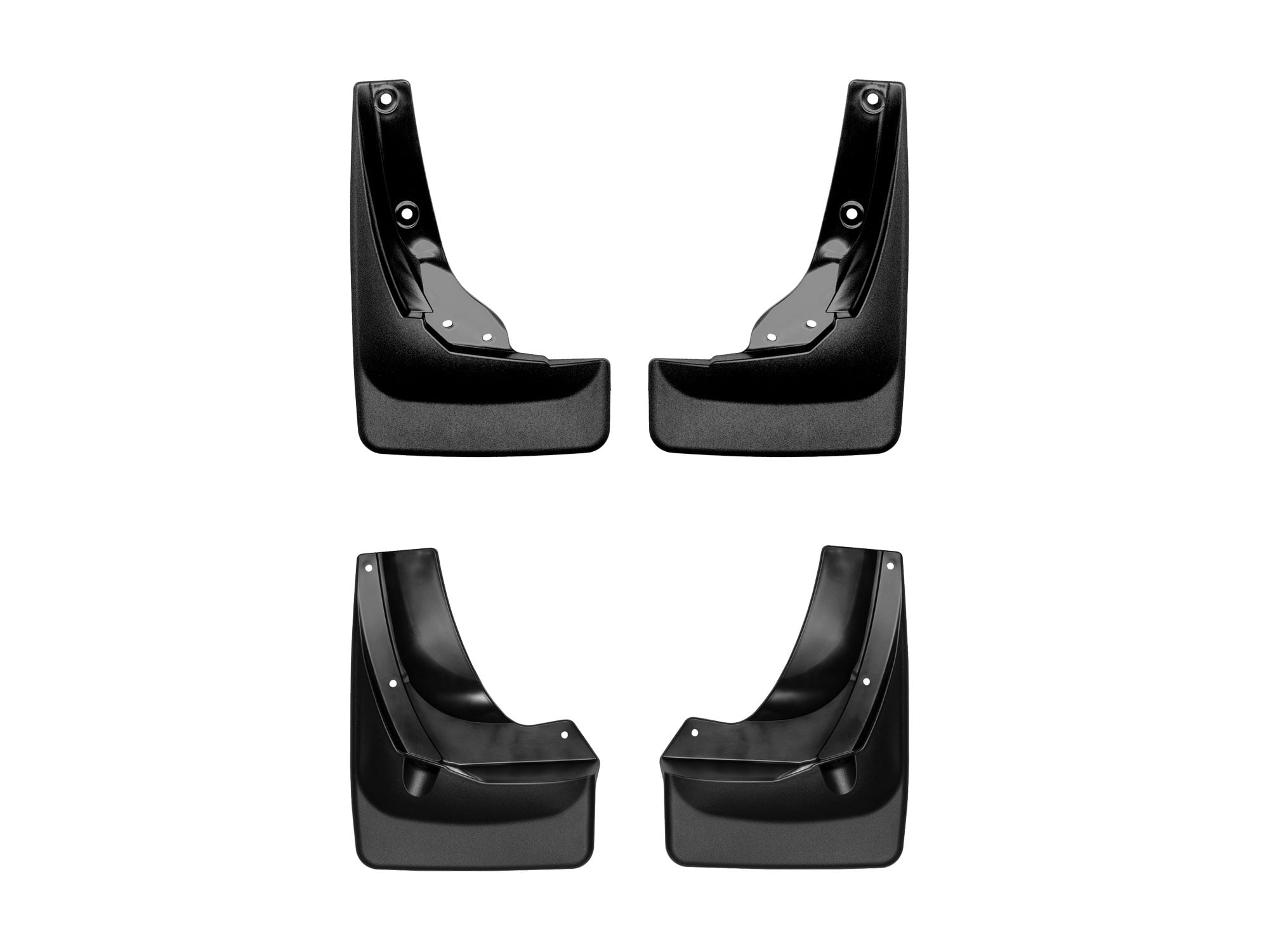 WeatherTech Custom No Drill Splash Guard MudFlaps compatible with 2021 ...