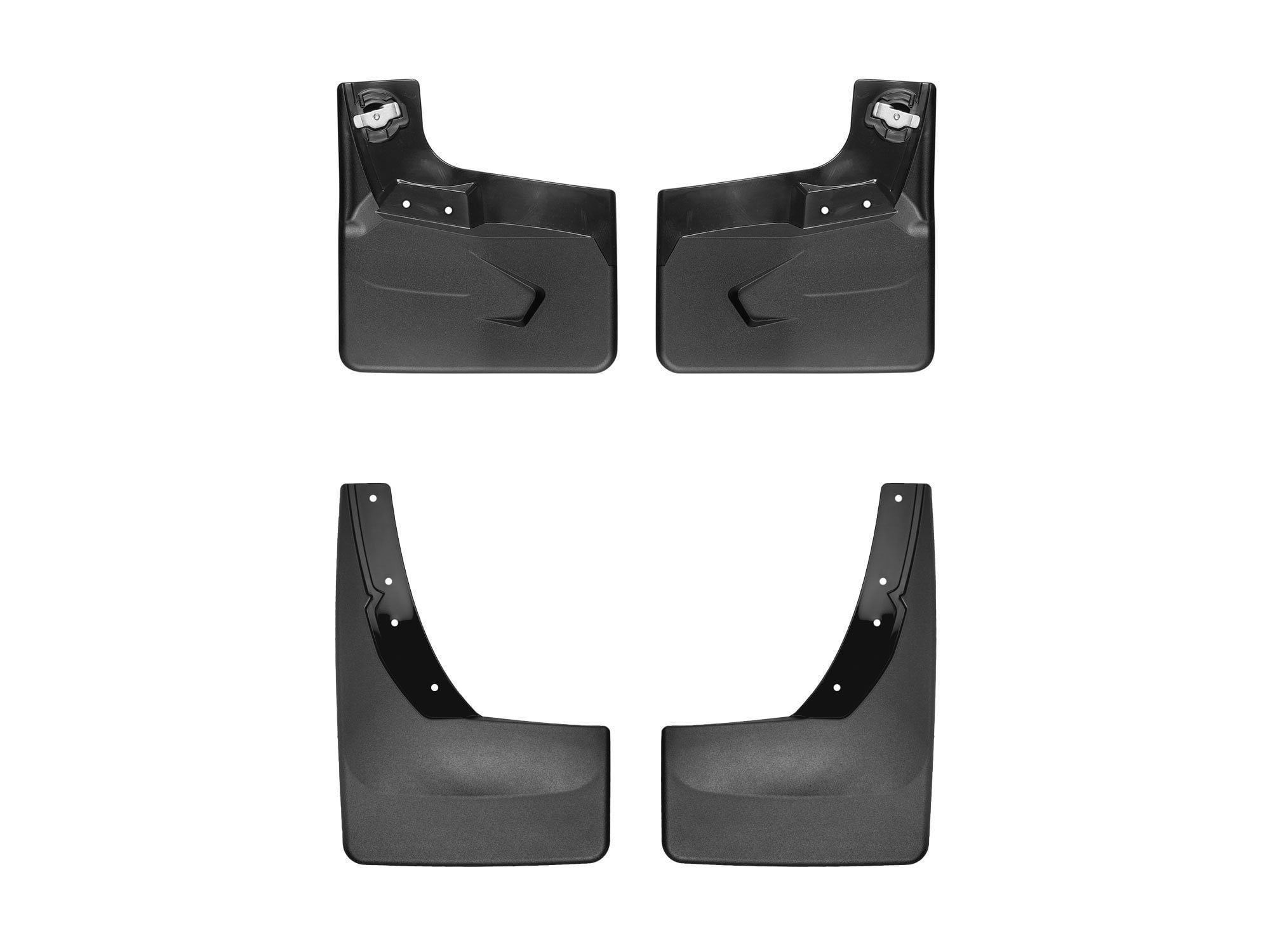 WeatherTech Custom No Drill Splash Guard MudFlaps compatible with 2022 ...