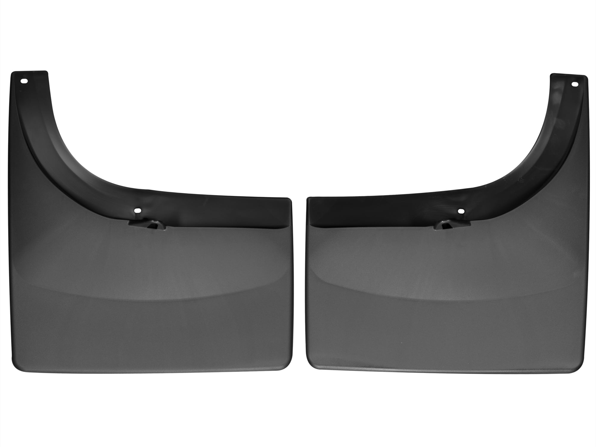 WeatherTech Custom No Drill Splash Guard MudFlaps compatible with Silverado, Sierra, Rear Pair ...