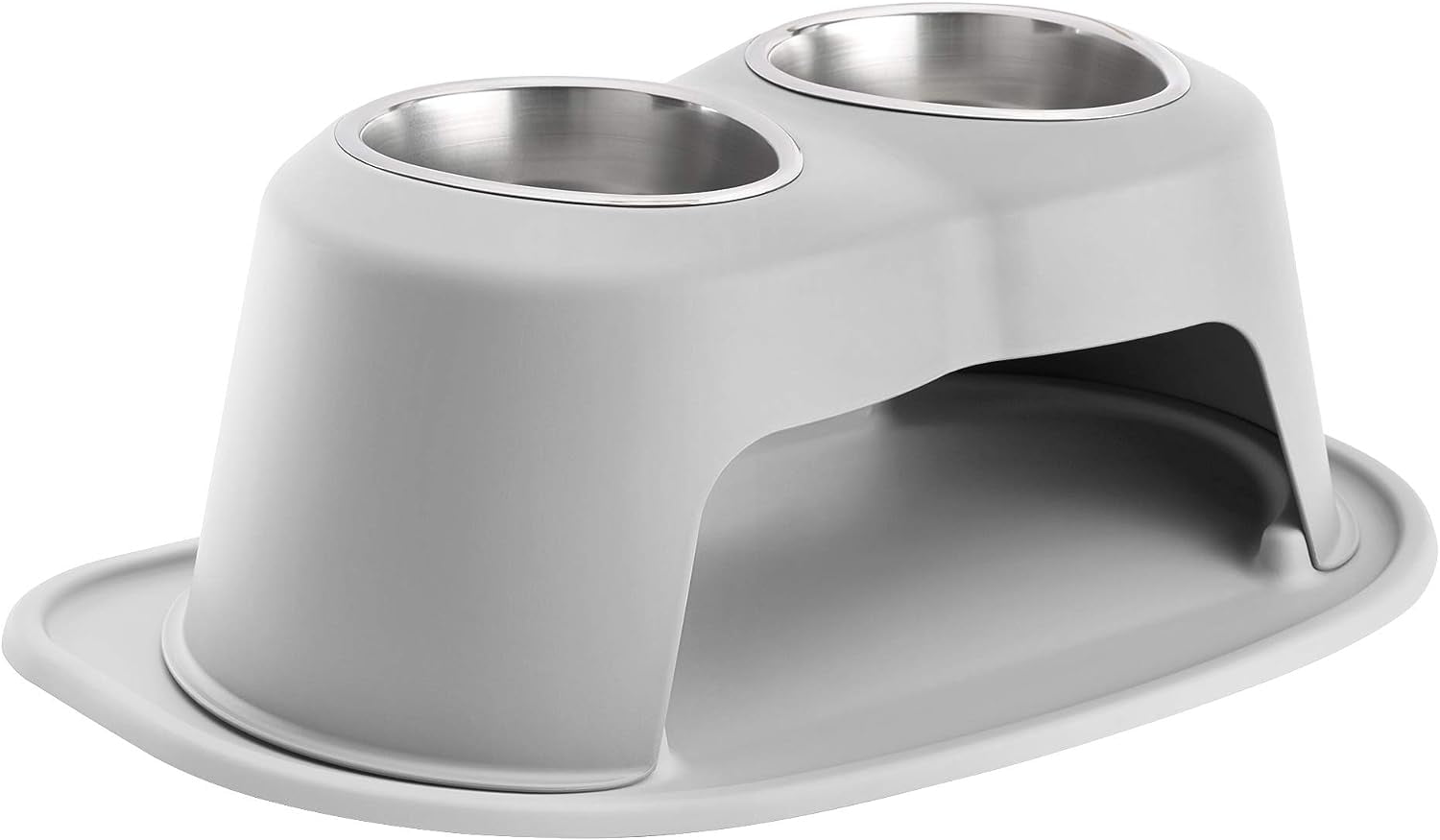 WeatherTech Double High Pet Feeding System - Elevated Dog/Cat Bowls - 8 ...