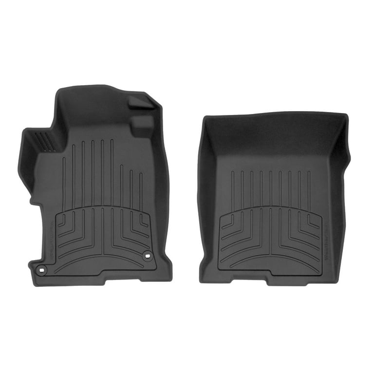 WeatherTech FloorLiner HP Custom Fit Floor Mats compatible with 2013 2017 Honda Accord 1st Row Driver Passenger Black Walmart