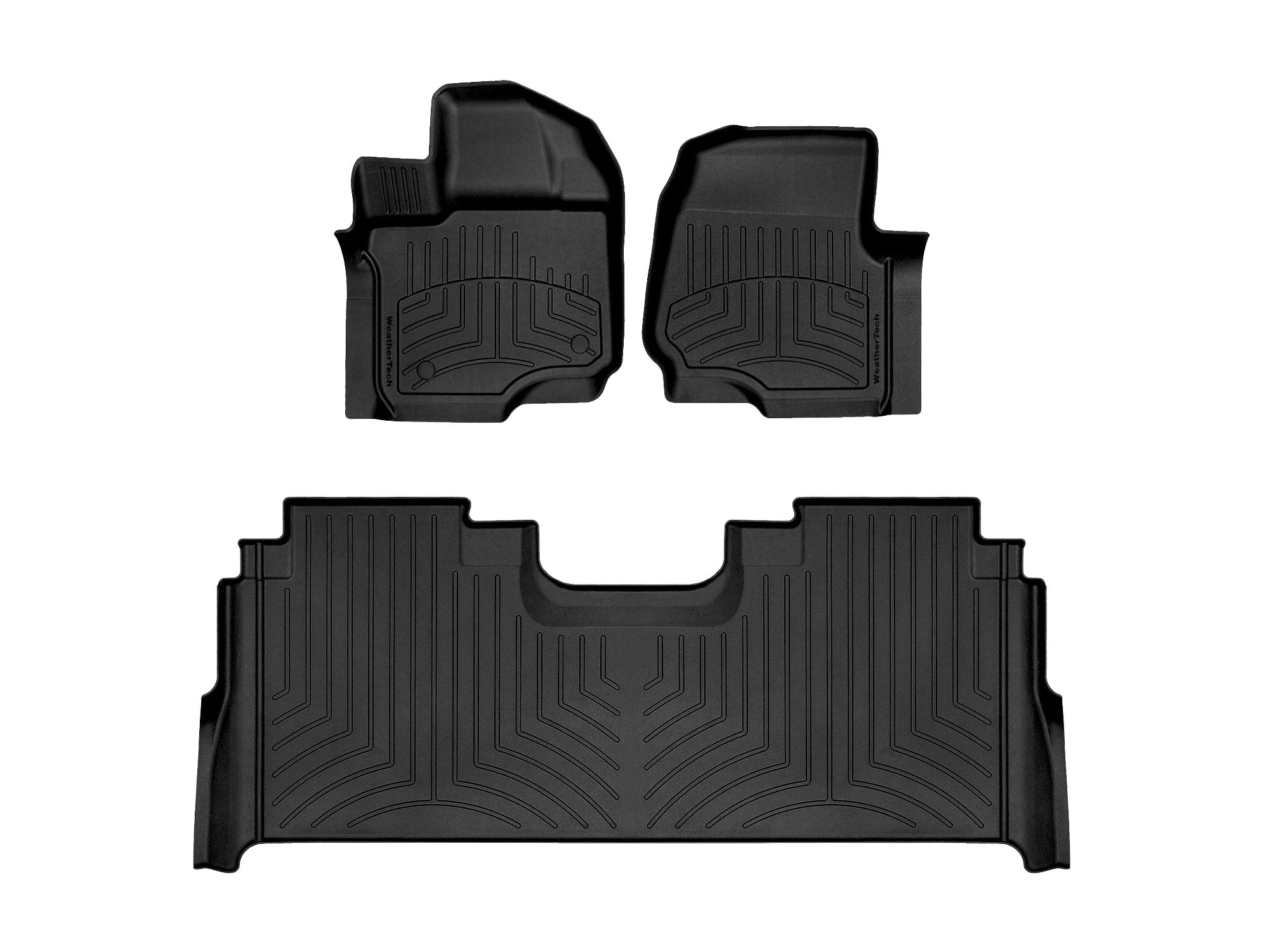 WeatherTech FloorLiner HP Custom Fit Floor Mats compatible with Ford F-150 Lightning, F-150 ...