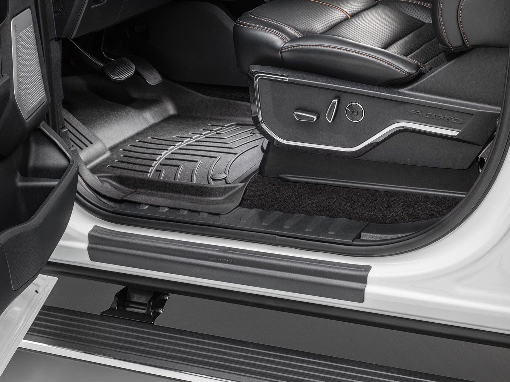 WeatherTech SillProtector - Custom Fit Impact Resistant Auto Door Sill ...