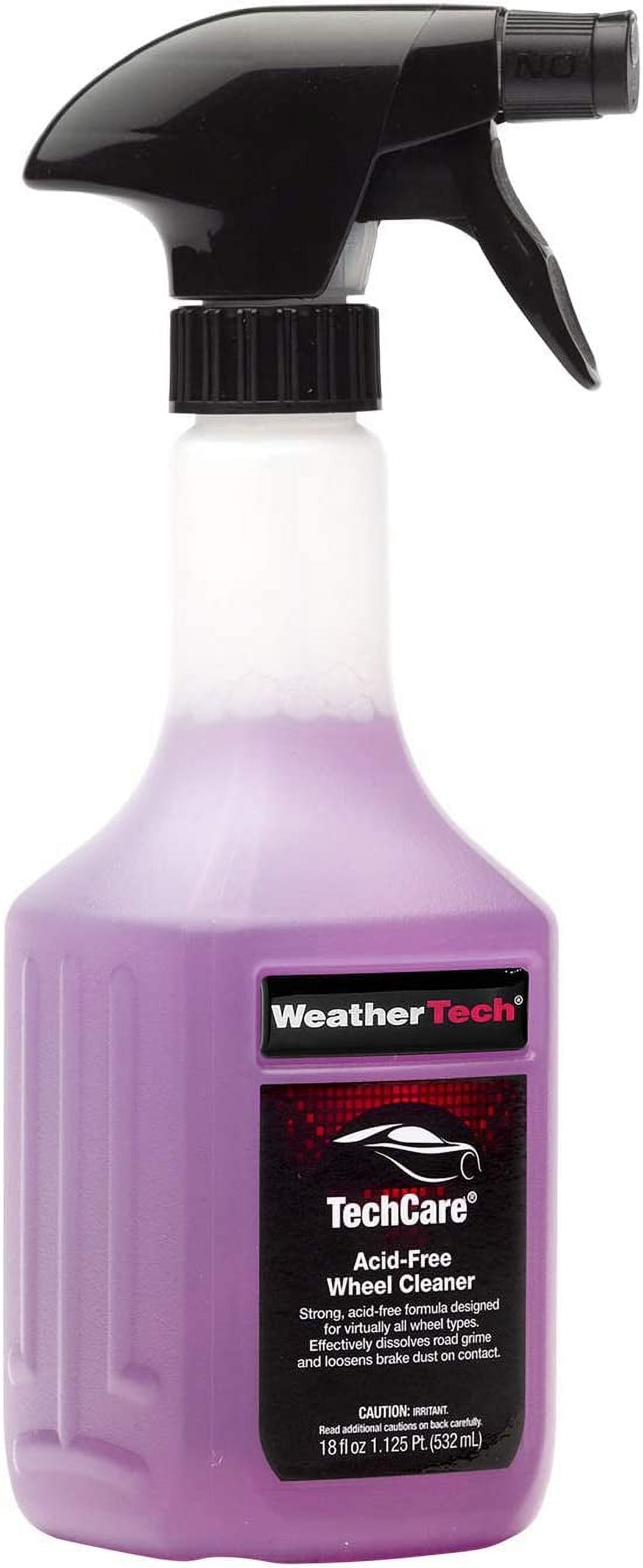 WeatherTech TechCare Acid-Free Wheel Cleaner Kit - 18oz Bottle ...
