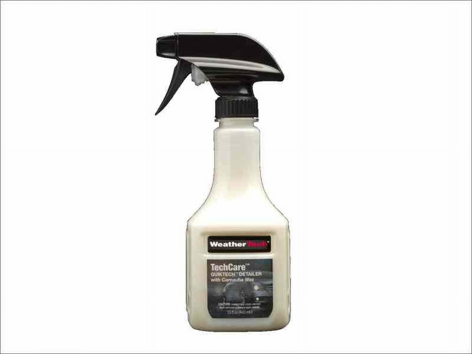 WeatherTech TechCare QuikTech Detailer w/ Carnauba Wax 18oz Bottle ...