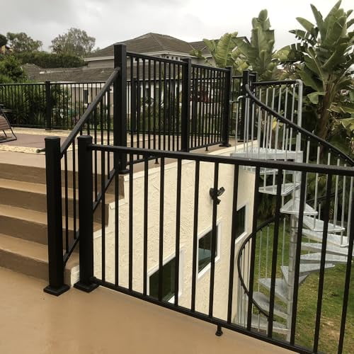 Weatherables Fairlawn Railing Kit – Aluminum Indoor & Outdoor Railing ...
