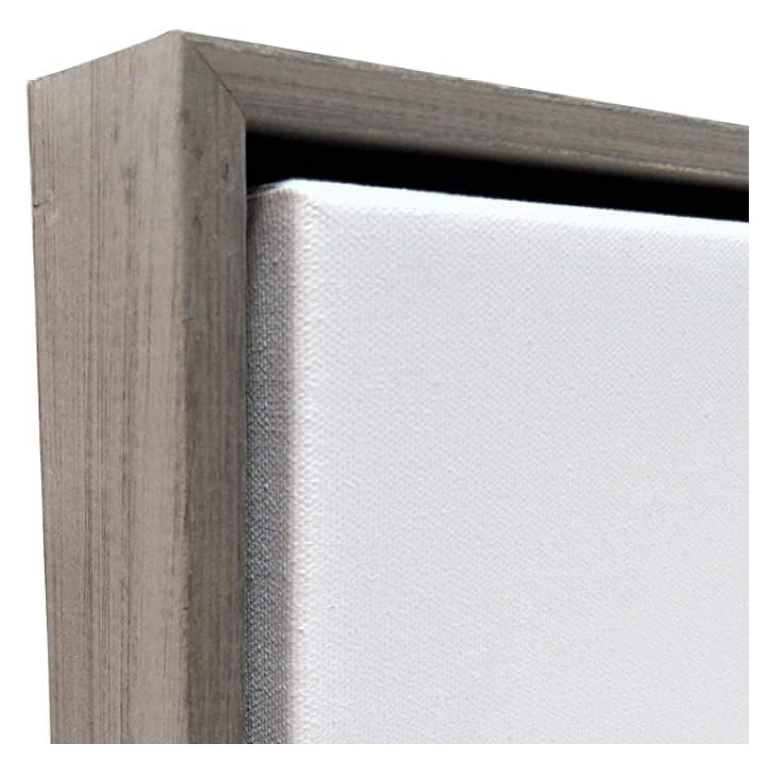 Weathered Brown Floater Frame for 1.5" deep canvas, (different sizes ...