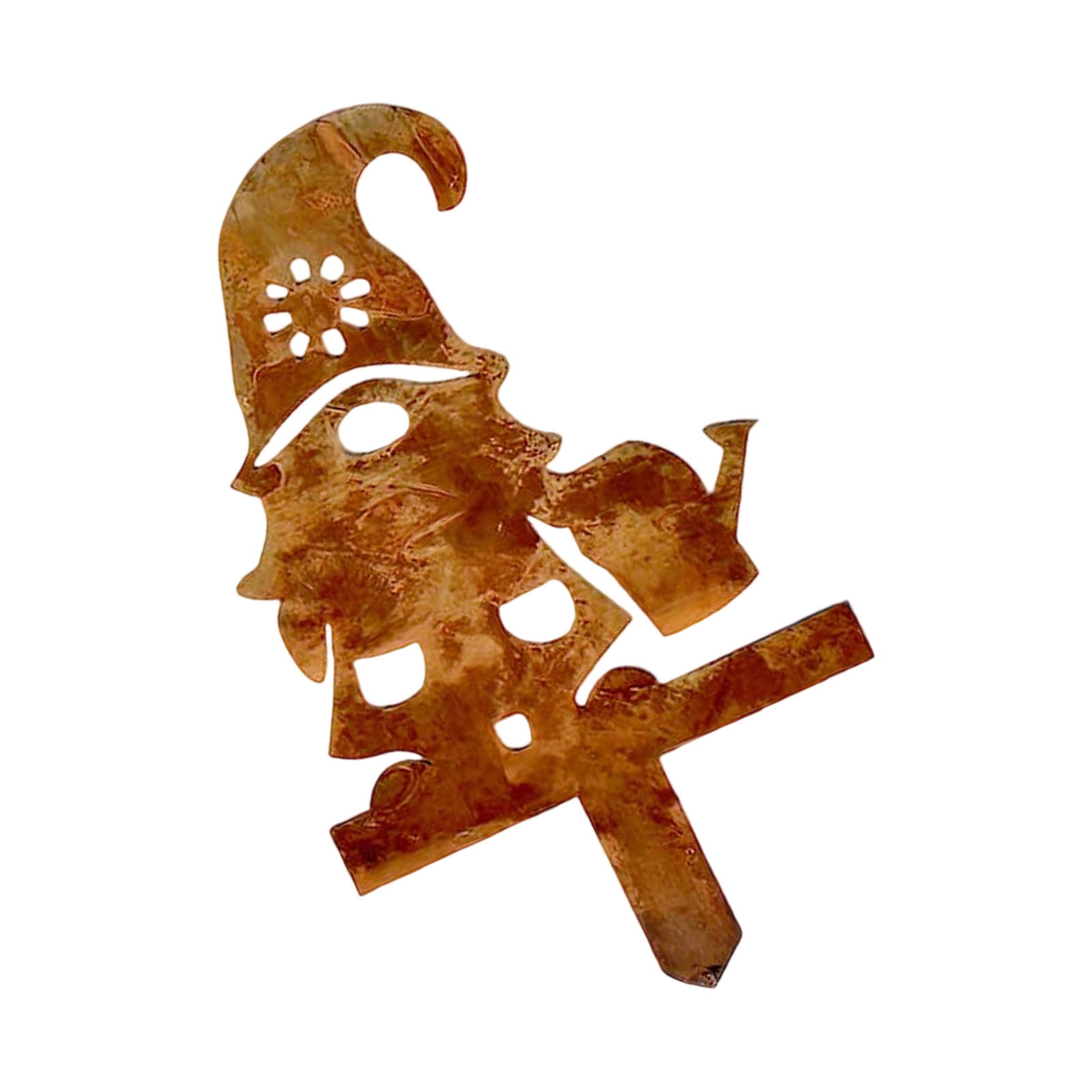 Weathered Iron Handcrafted Dwarf Sculpture Statue Ornaments Ideal for ...