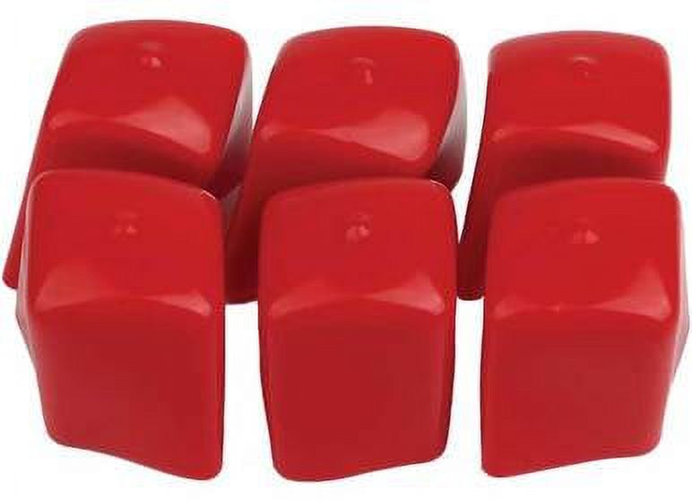 Weatherguard Red Replacement End Caps (Qty 6) 7596 - Walmart.com