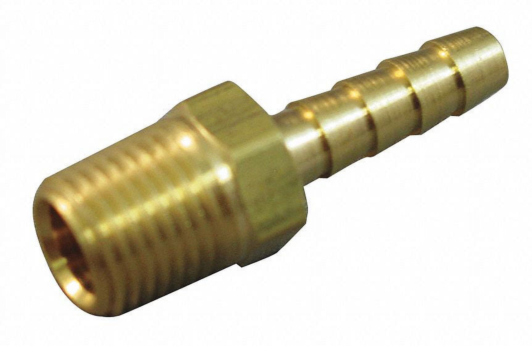 Weatherhead Hydraulic Hose Fitting,Brass,1/4"-18,NPT 10504B-104 ...