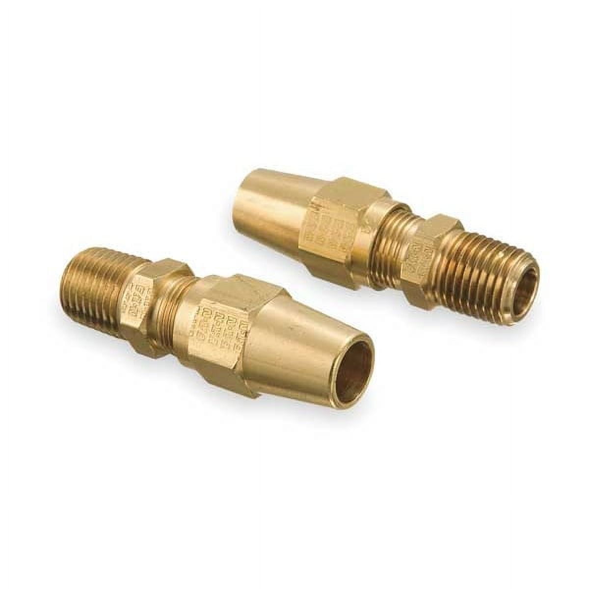 Weatherhead Male Connector,1/8-27,1/4 In Tube Sz 1368X4 - Walmart.com