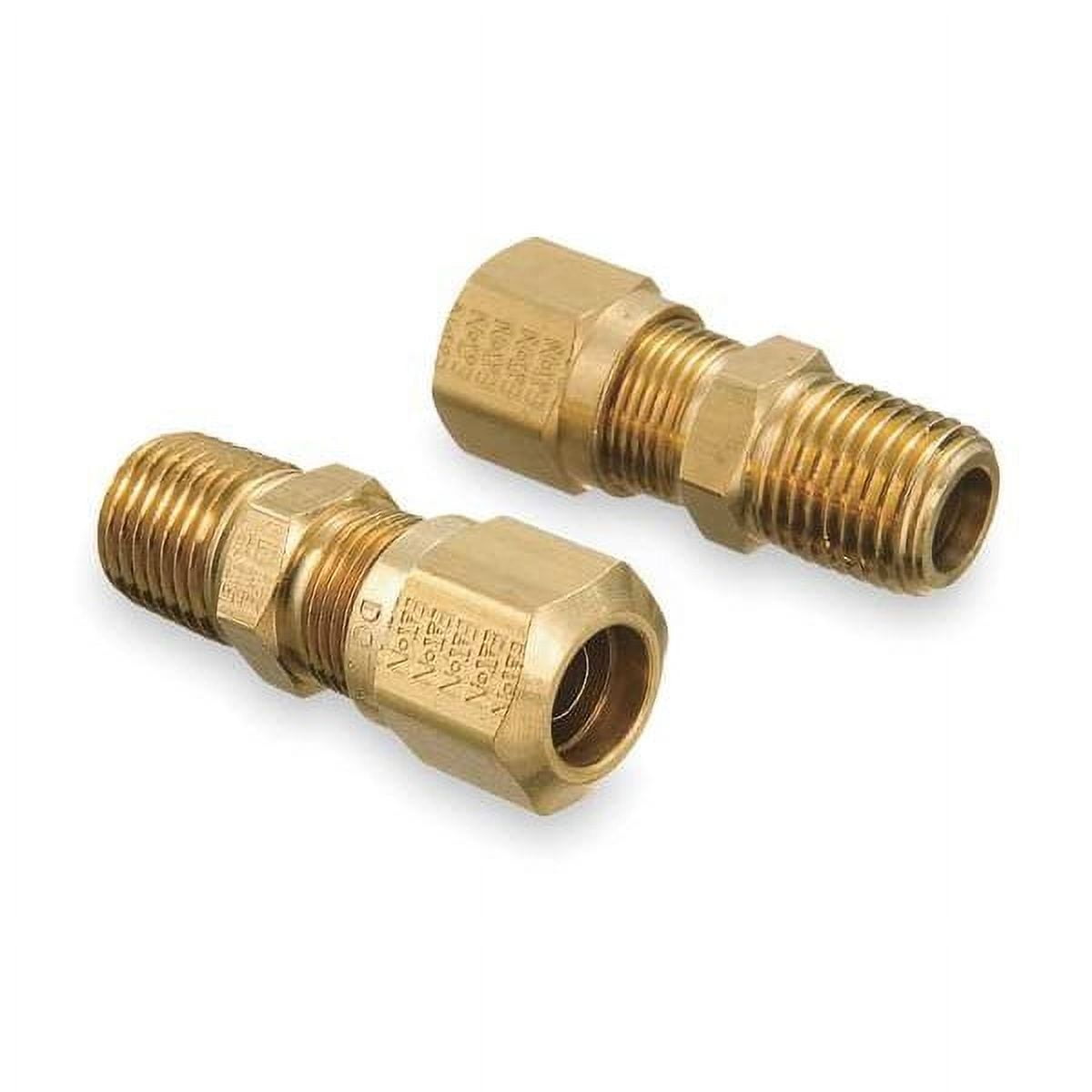 Weatherhead Male Connector,3/8-18,1/4 In Tube Sz 1468X4X6 - Walmart.com