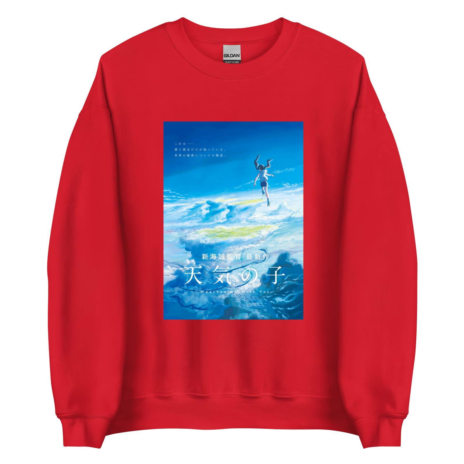 Weathering with You, Tenki no Ko, Anime T-Shirt, Makoto Shinkai Shirt ...