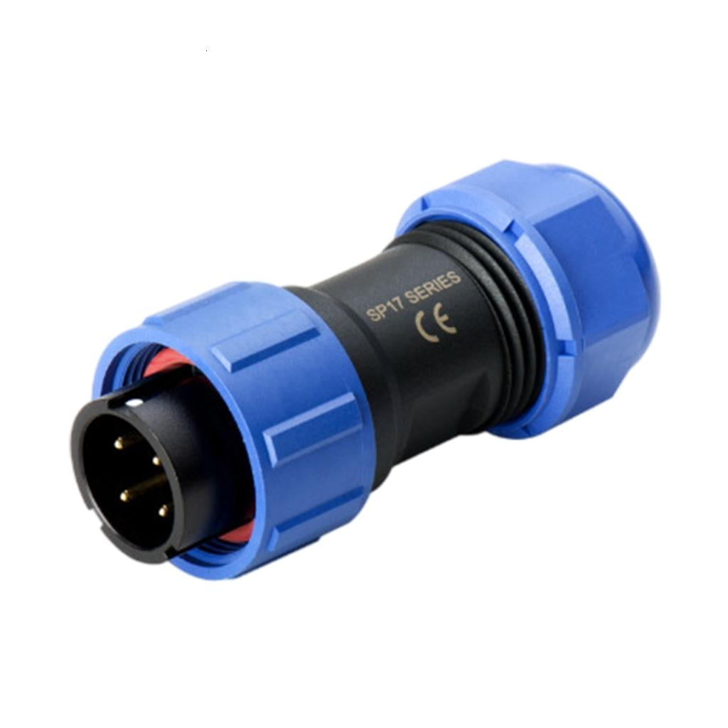 Weatherproof Aviation Power Connector Waterproof In line Cable Wire ...