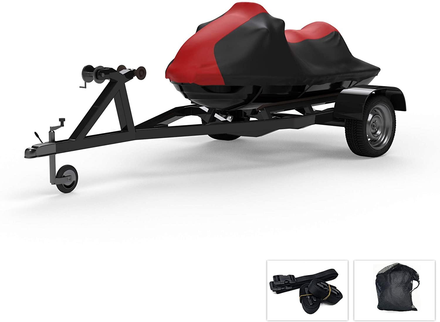 Weatherproof Jet Ski Covers for SEA DOO RXP 2007-2010 - RED/Black Color ...