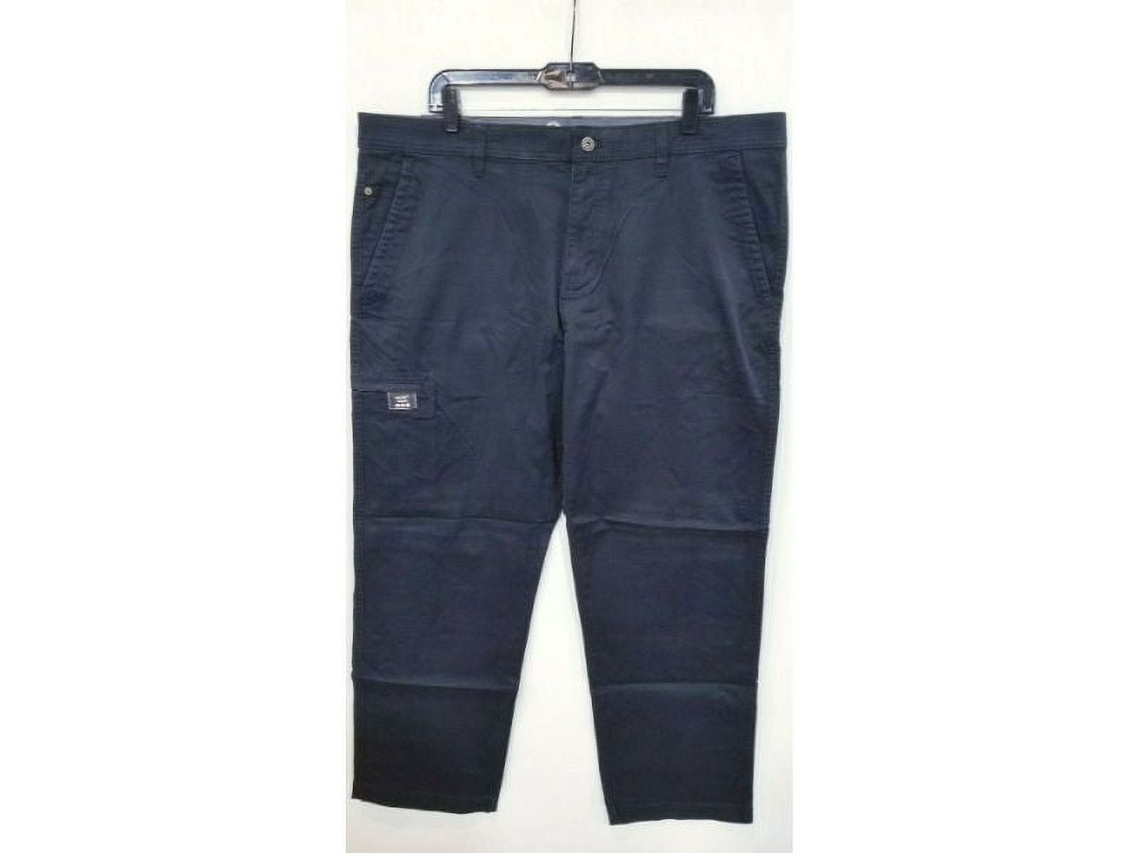 Weatherproof Men's Flex Waist Stretch 5-Pocket Utility Pant (Black ...