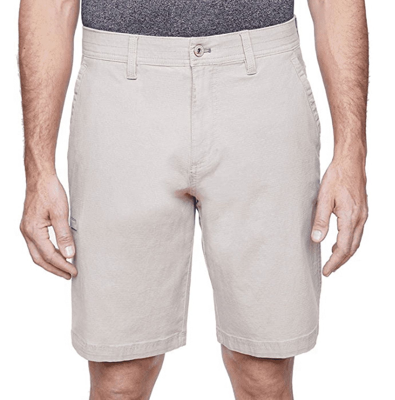 Weatherproof Men's Flex Waistband Utility Short w/ Cargo Pocket (Birch ...