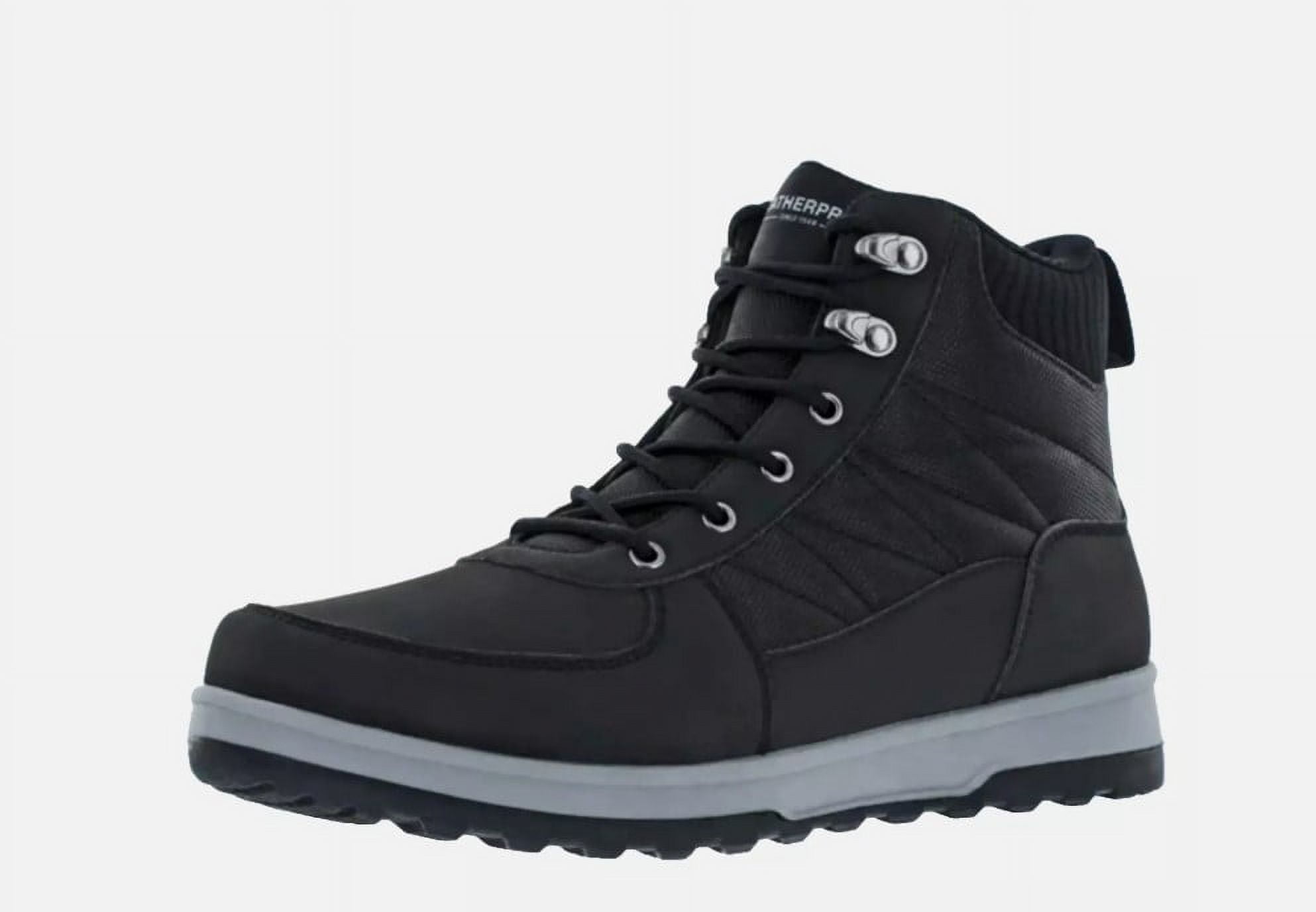 Weatherproof Men's Size 10 Stoll Cold Sneakerboot Shoes, Black, New in ...
