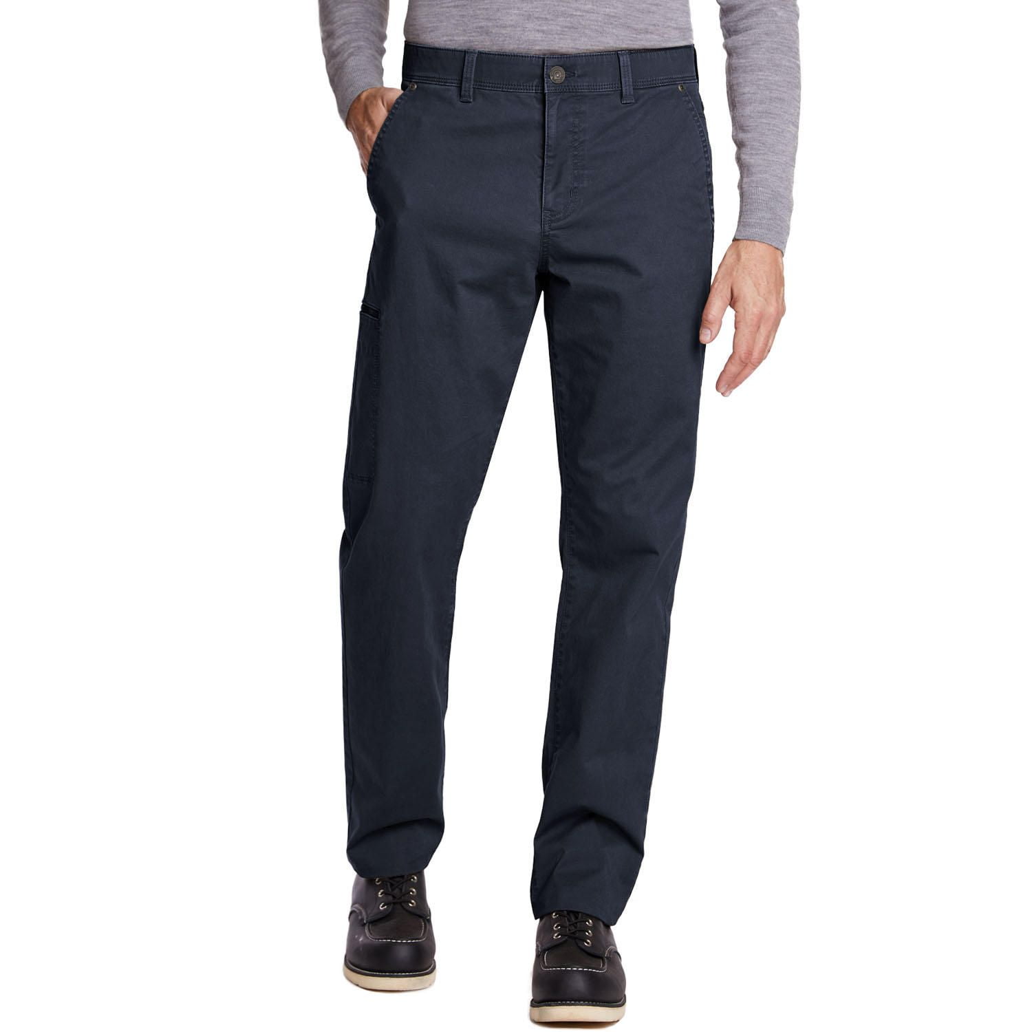 Weatherproof Men's Stretch Twill Straight Leg 5 Pocket Tech Pant (Dark ...