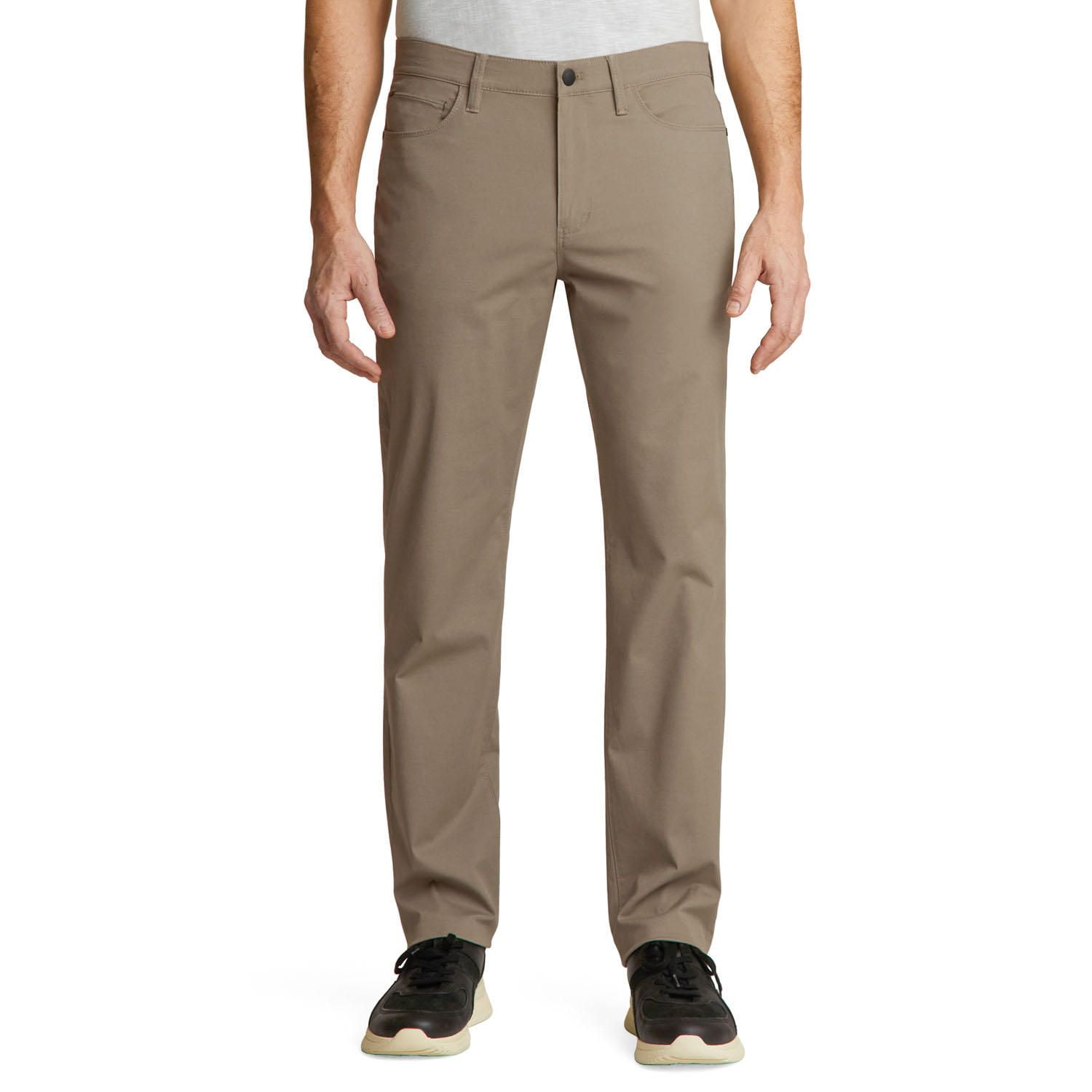 Weatherproof Men's Stretch Twill Straight Leg 5 Pocket Tech Pant ...