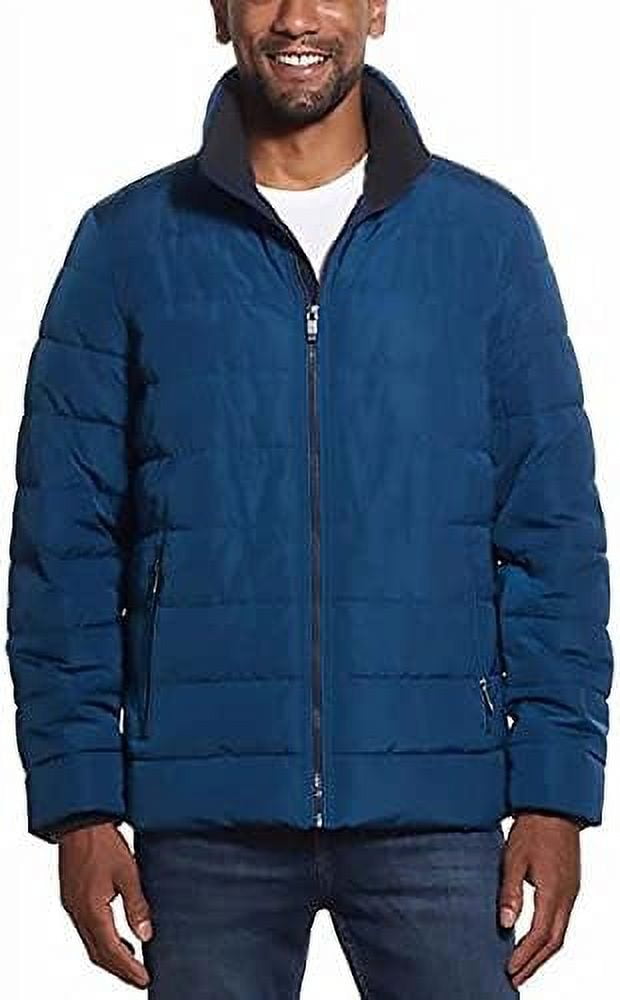 Weatherproof Men's Ultra Luxe Water Resistant Puffer Jacket (Blue ...