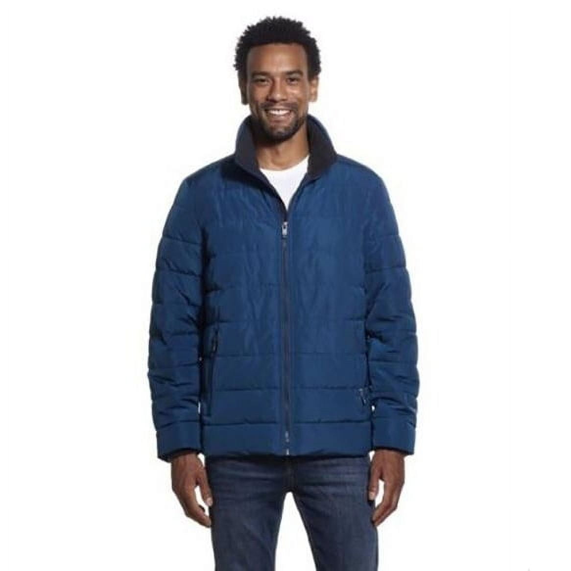 Weatherproof Men’s Ultra Luxe Water Resistant Puffer Jacket, Blue ...