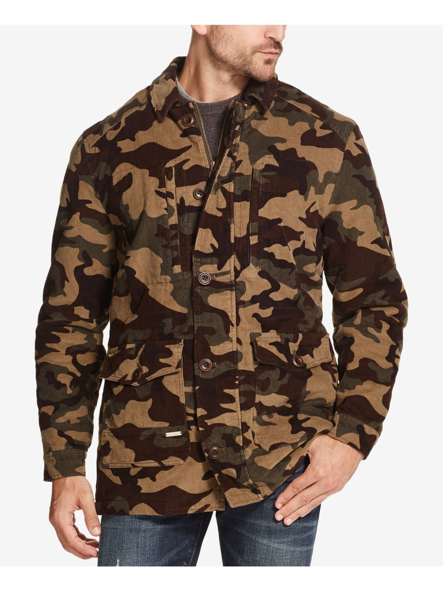 Weatherproof Mens Camo Jacket, Green, Medium - Walmart.com