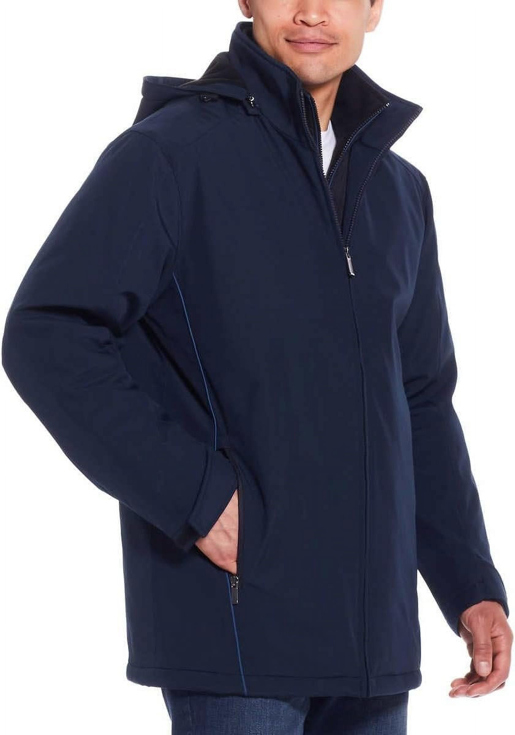 Weatherproof Mens Ultra Tech Removable Fleece Lined Hood Jacket XX ...