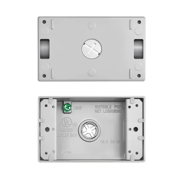 Weatherproof Outdoor Electrical Box, 4.5x2.8x2 Inches, 18.3 Cu.In ...