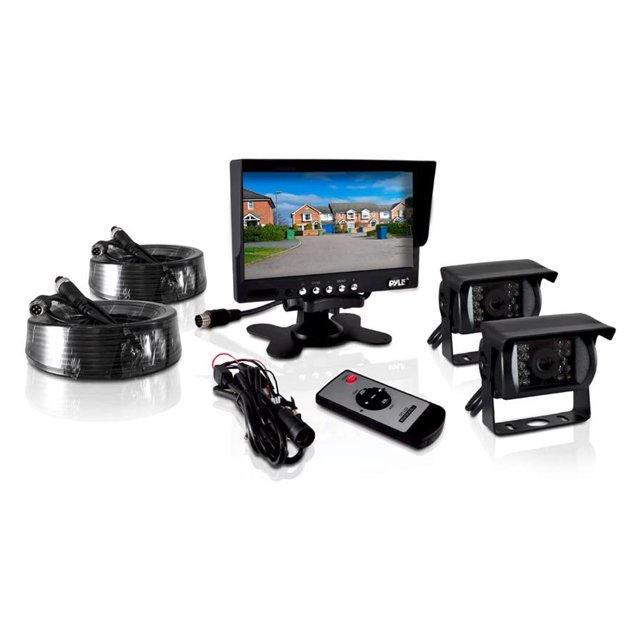 Weatherproof Rearview Backup Camera & Monitor Video System, Commercial ...