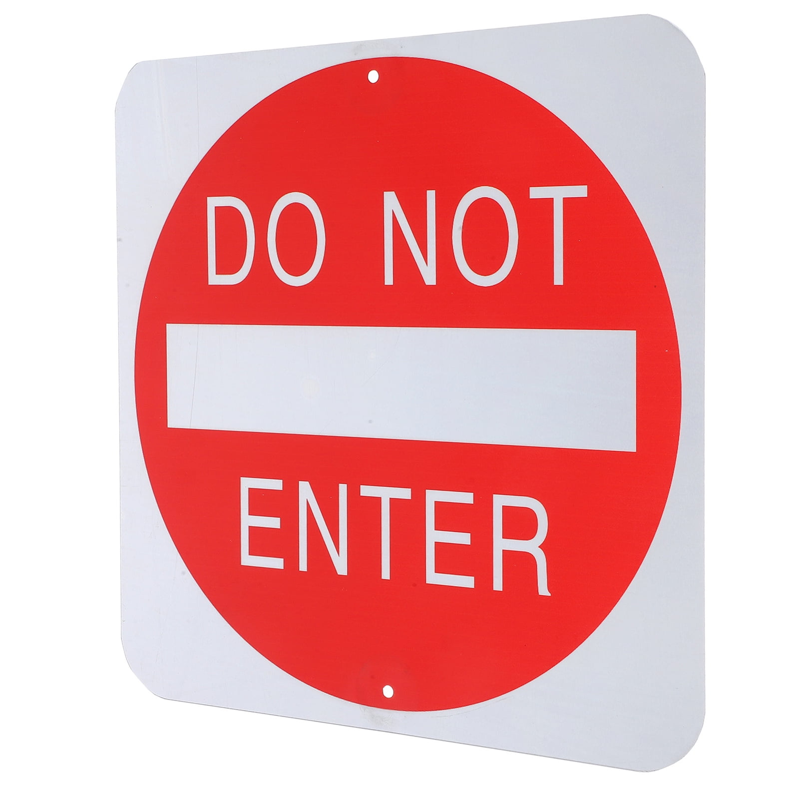 Weatherproof Reflective Logo Not An Entrance Sign Stop Sign Do Not ...