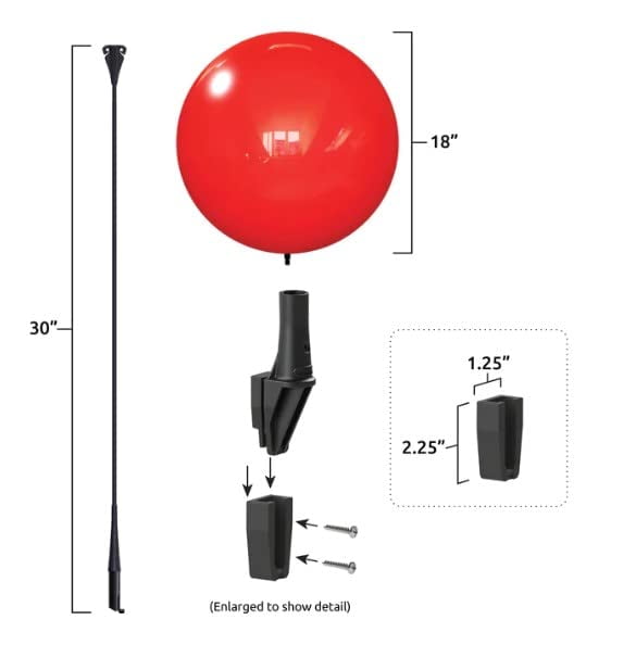 Weatherproof Reusable Balloon A-Frame Kit - Helium Free Plastic Outdoor ...