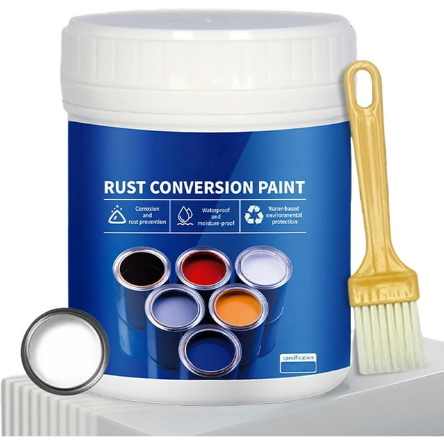 Weatherproof Rust Converter Paint for Metal, Rust Conversion Paint ...