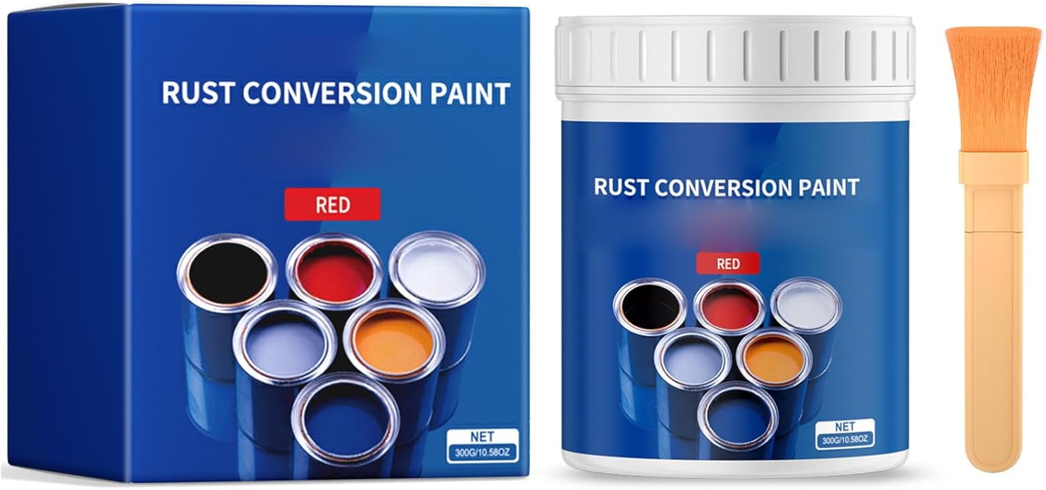 Weatherproof Rust Converter Paint for Metal, Rust Conversion Paint, 4 ...