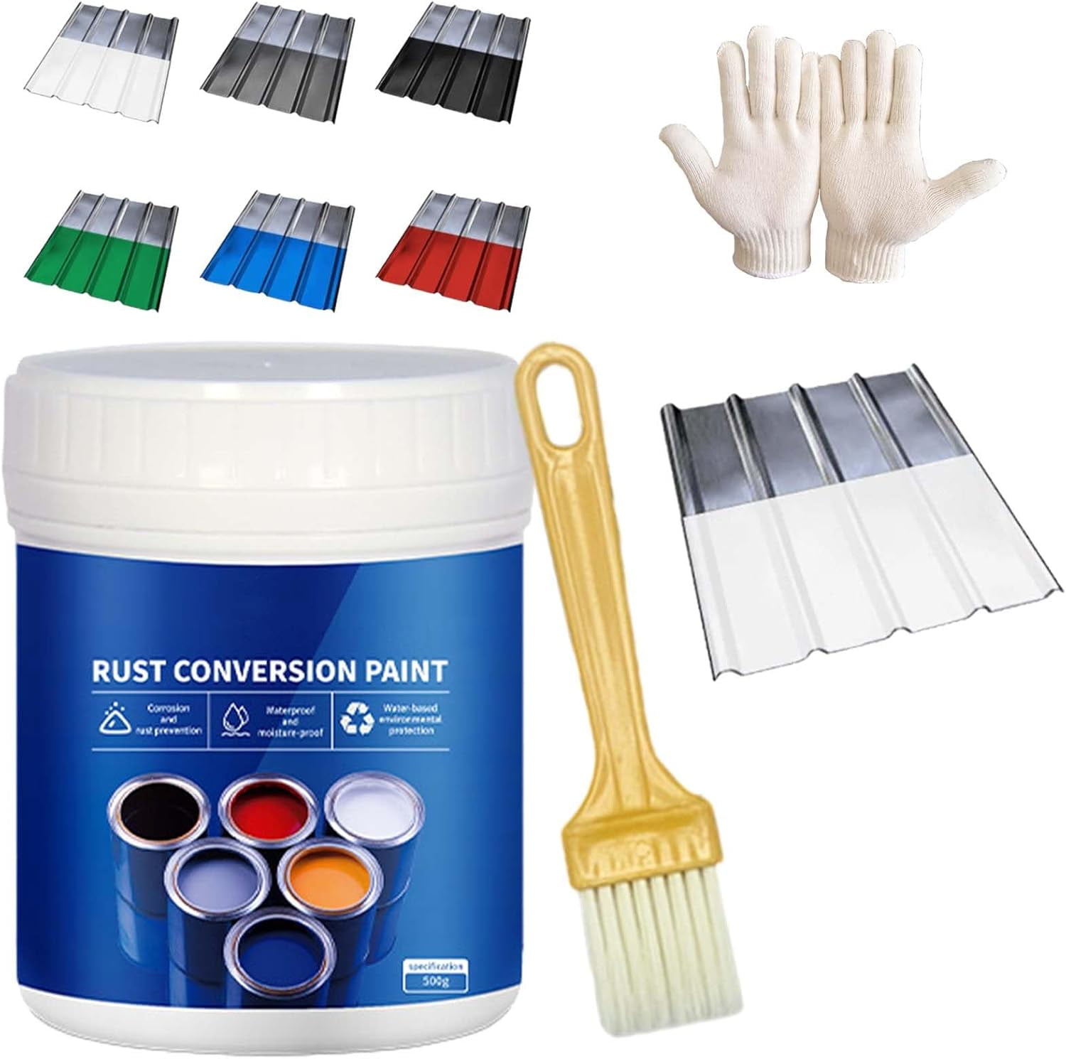 Weatherproof Rust Converter Paint for Metal, Rust Converter for Metal ...