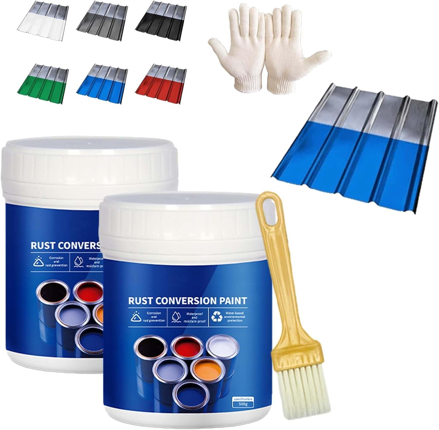 Weatherproof Rust Converter Paint for Metal, Rust Converter for Metal ...