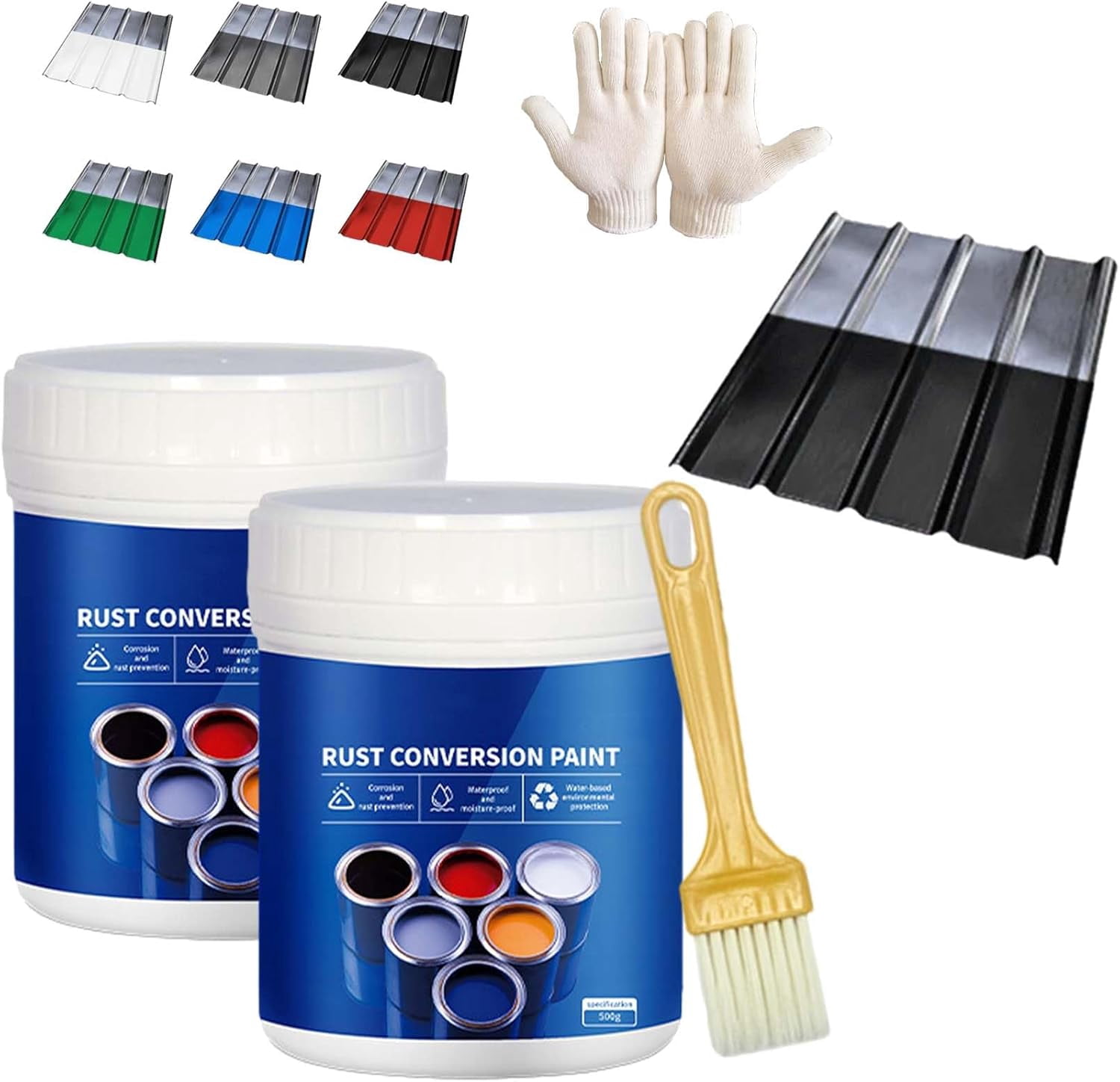 Weatherproof Rust Converter Paint for Metal, Rust Converter for Metal ...