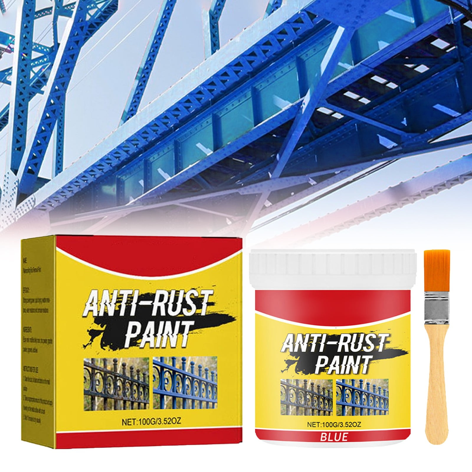 Weatherproof Rust Converter Paint For Metal, Rust Converter Paint ...