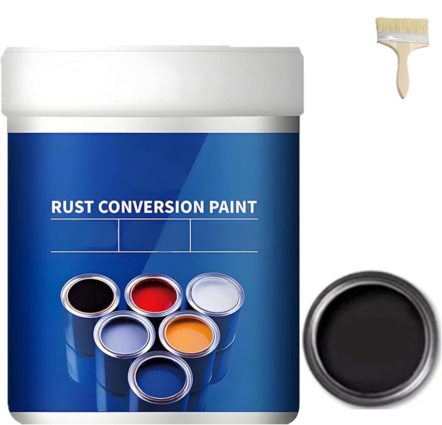 Weatherproof Rust Converter Paint for Metal, Rust Conversion Water ...