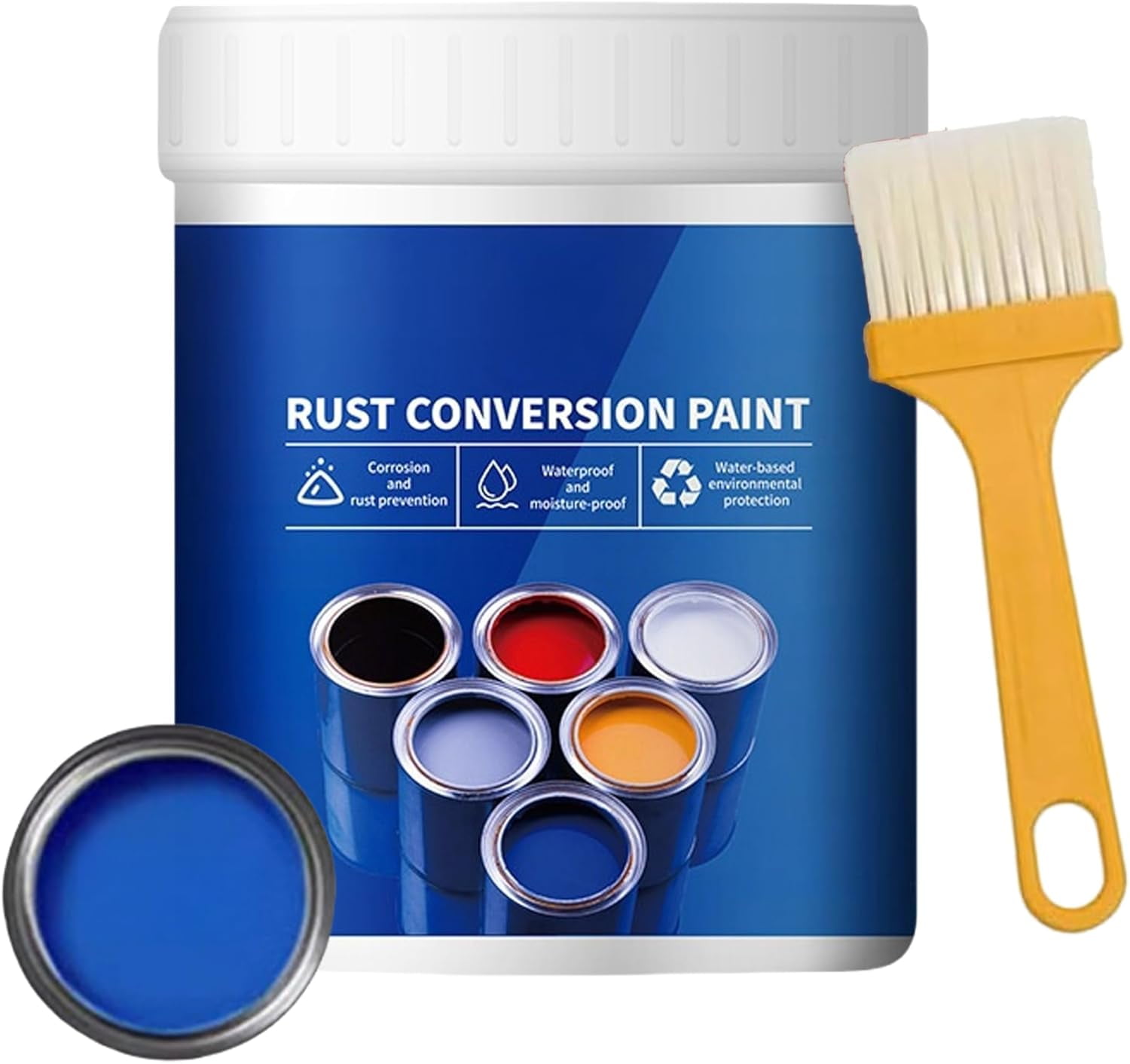 Weatherproof Rust Converter Paint for Metal, Rust Remover for Metals ...