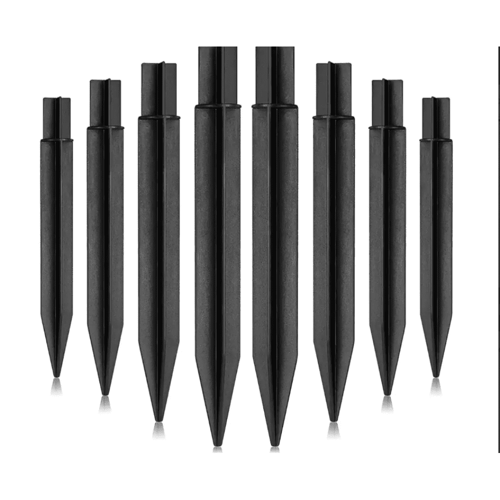 Weatherproof Rustproof Abs Ground Spikes For Outdoor Yard Christmas ...