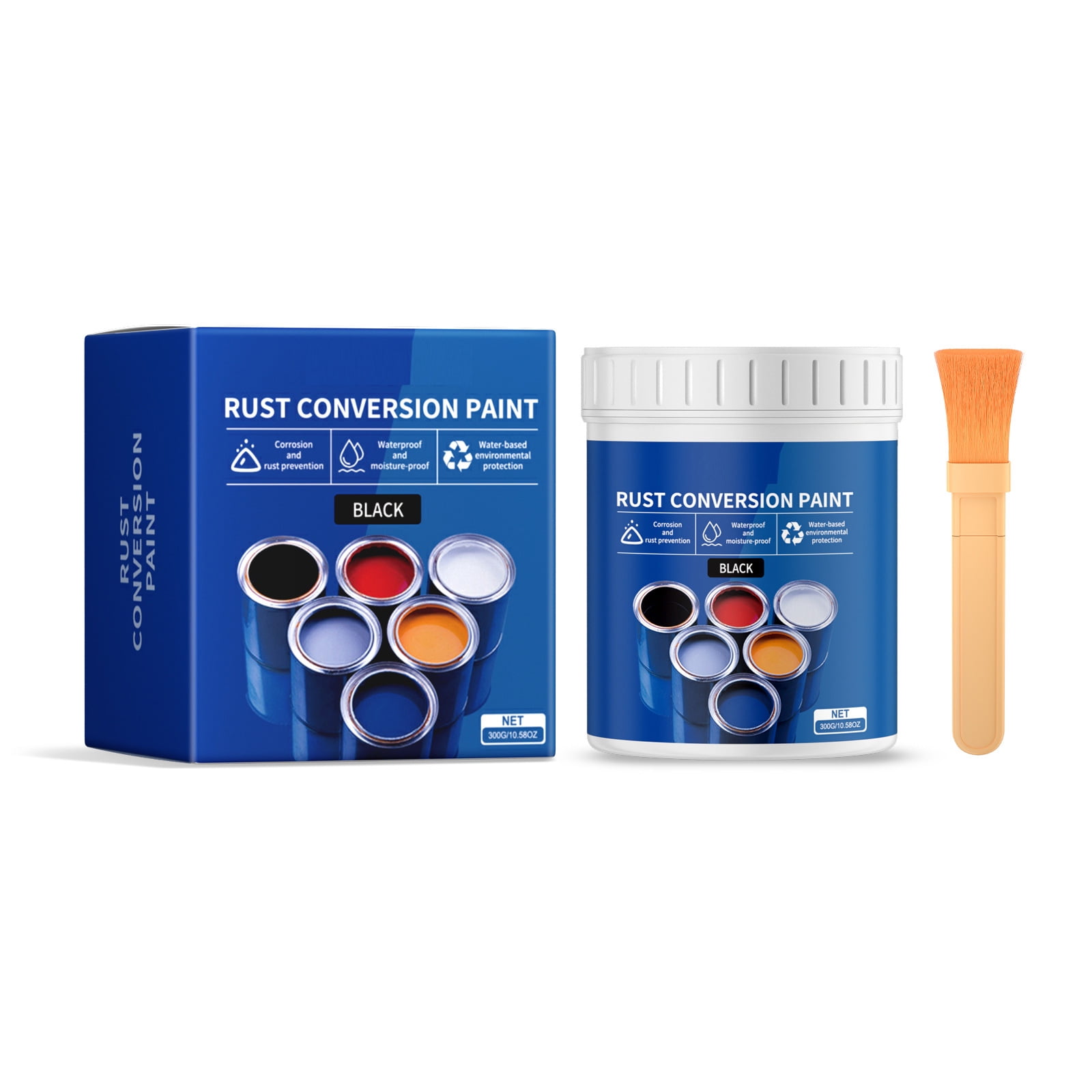 Weatherproof Rusts Converter Paint 300g Water Based Rusts Inhibitor ...