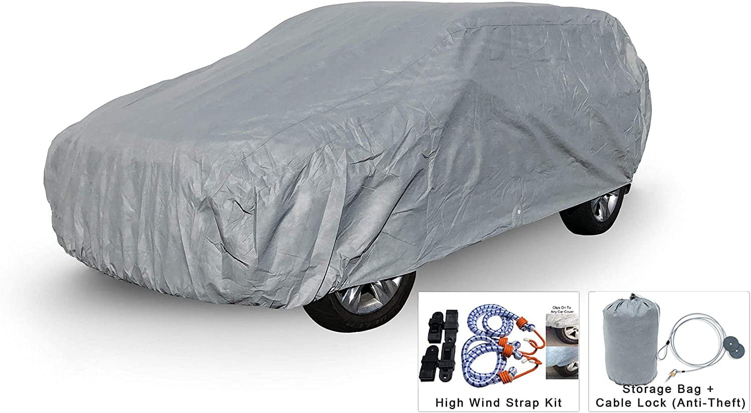 Weatherproof SUV Car Cover Compatible with Land Rover Defender 90 2 ...