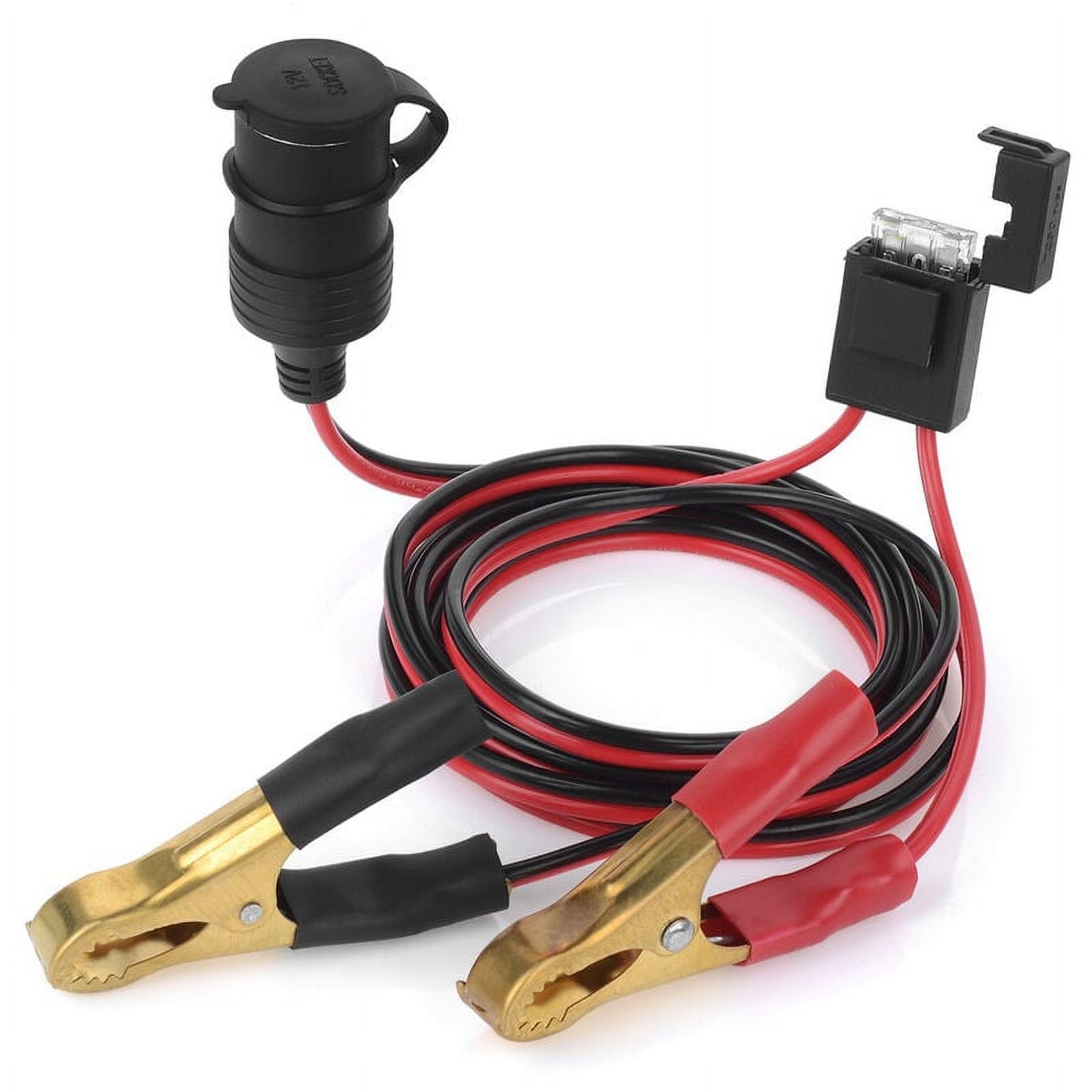 Weatherproof Smart Design Battery Alligator Clip, 12-Volts Car ...