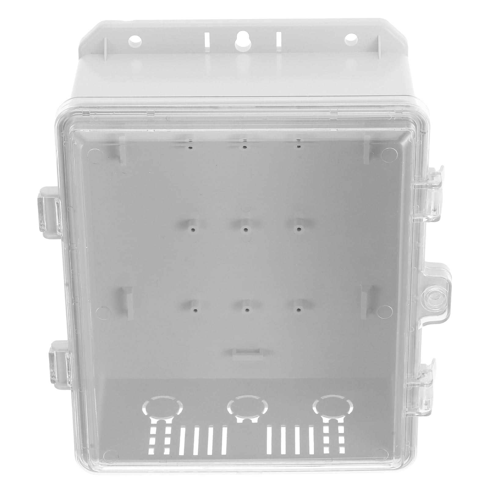 Weatherproof Transparent Cover Plastic Outdoor Electrical Junction Box ...