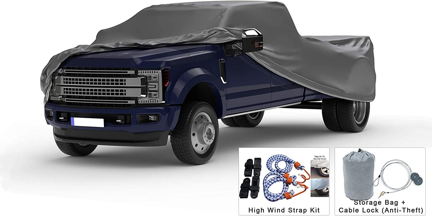 Weatherproof Truck Cover Compatible with 2010-2019 Dodge Ram 3500 Crew ...